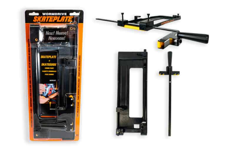 SKATEPLATE allows novice craftsmen to make professional cuts